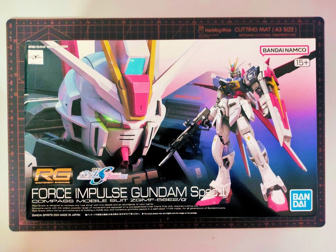 RG 1/144 Force Impulse Gundam Spec II, Hobbies & Toys, Collectibles ...