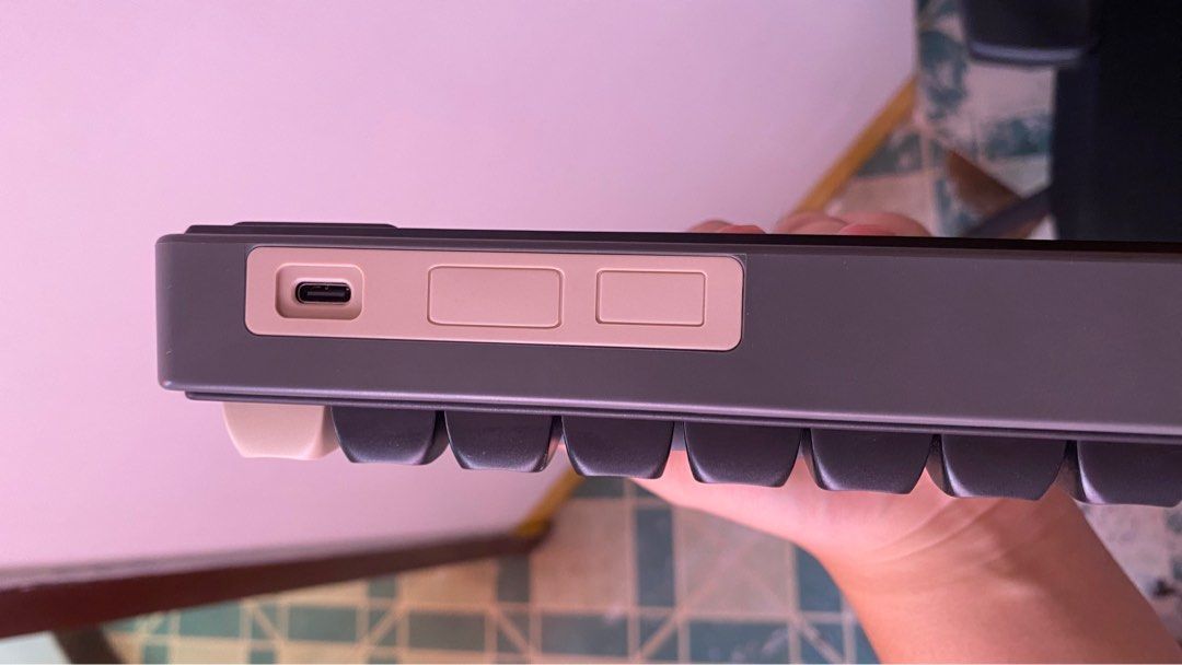 ROYAL KLUDGE R65 PHANTOM BLACK WIRED CONNECTION CREAMY MECHANICAL ...