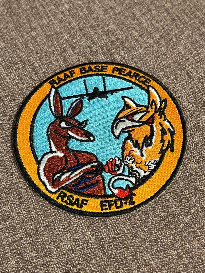 RSAF RAAF PEARCE BASE PATCH, Hobbies & Toys, Memorabilia & Collectibles ...