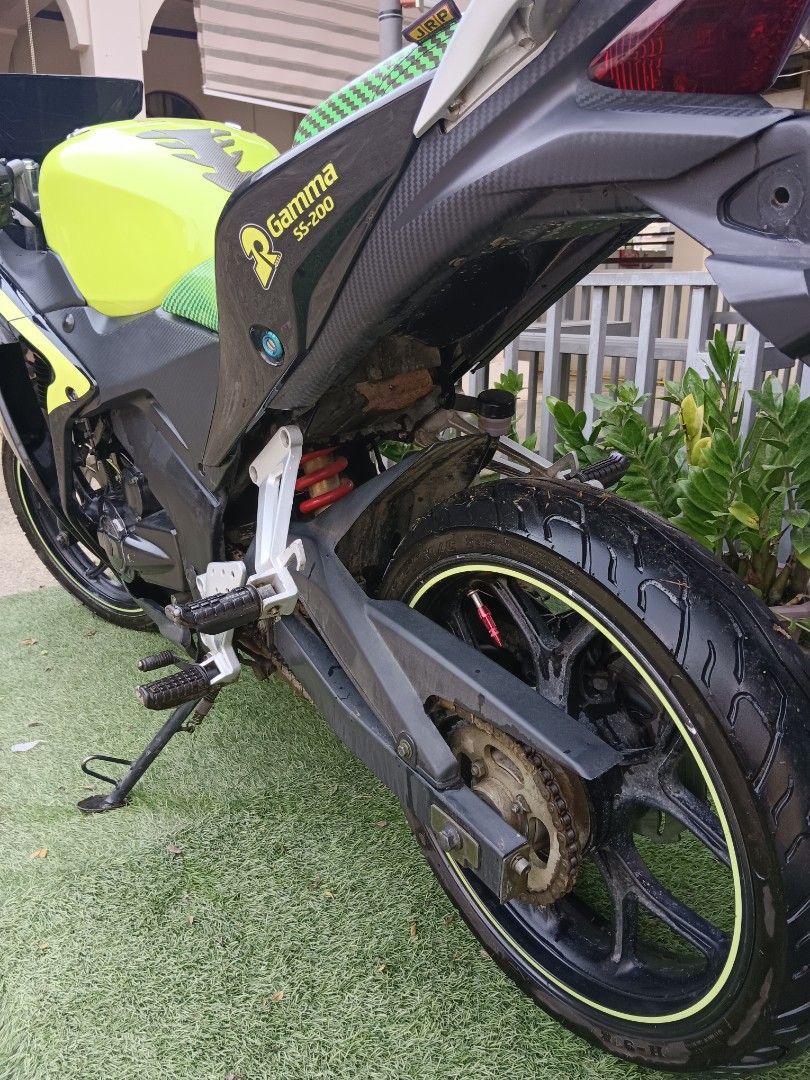 Rusi Gamma ss200, Motorbikes, Motorbikes for Sale on Carousell