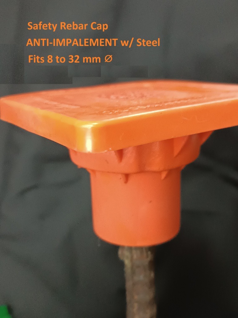 SAFETY REBAR CAP ANTI-IMPALEMENT OSHA, Commercial & Industrial ...