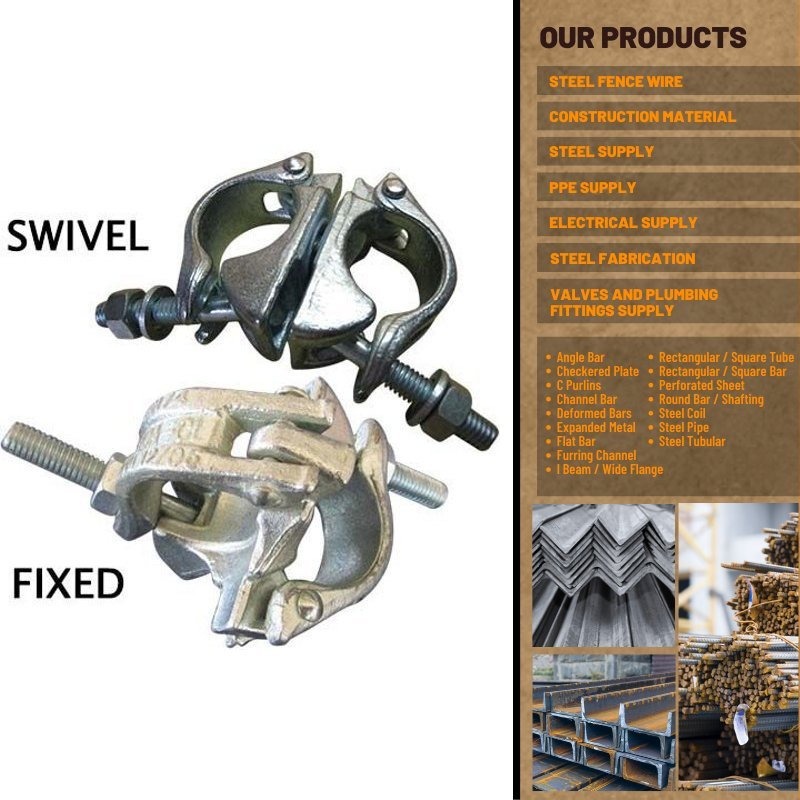 Scaffolding Clamp / Swivel Type and Fixed Clamp, Commercial ...