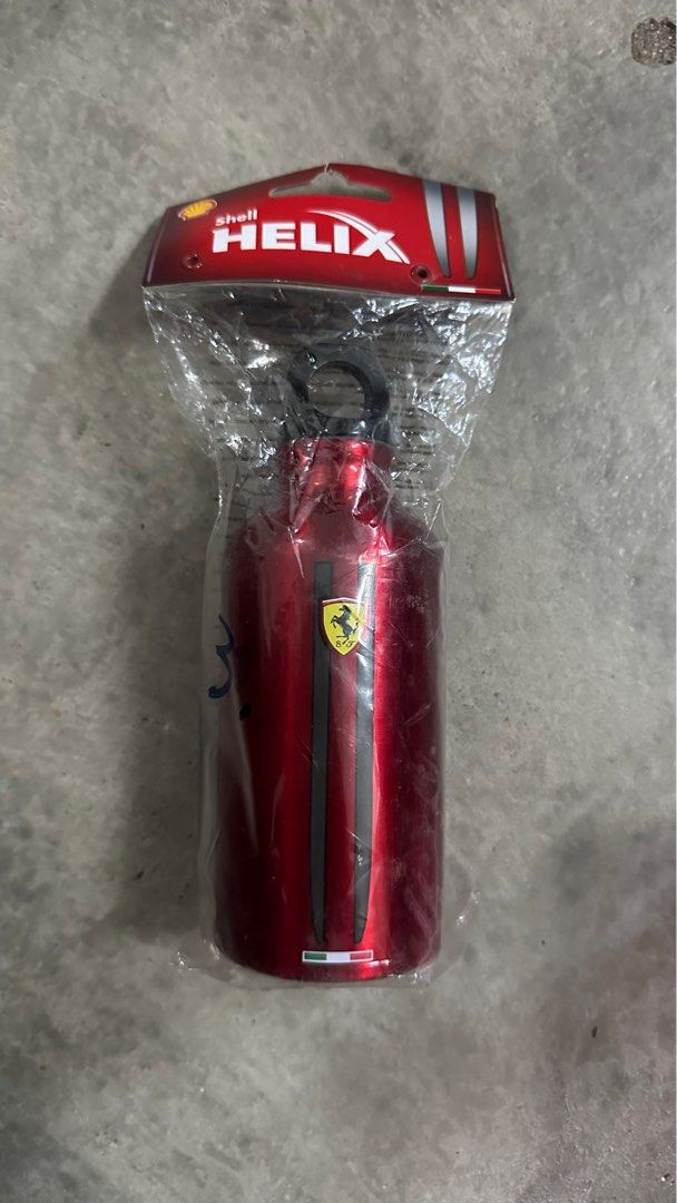 Shell helix Ferrari Metal Water Bottle, Hobbies & Toys, Collectibles ...
