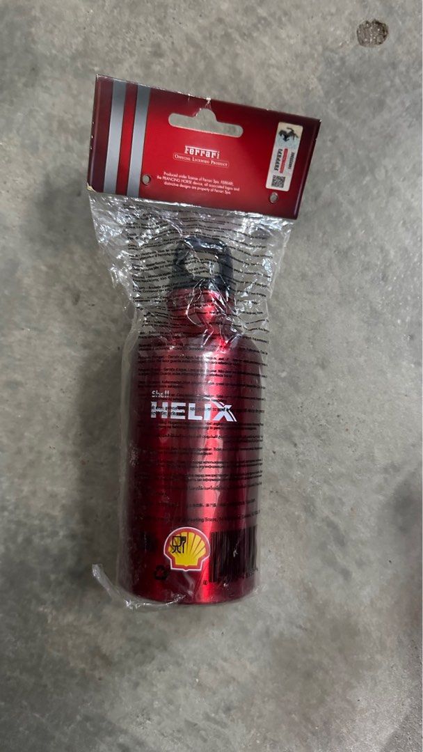 Shell helix Ferrari Metal Water Bottle, Hobbies & Toys, Collectibles ...