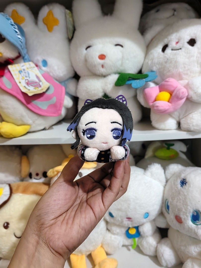Shinobu Kocho Hugchara (Demon Slayer: Kimetsu No Yaiba Anime) Bag Charm ...