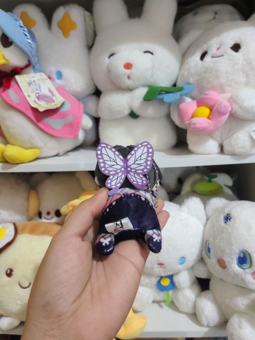 Shinobu Kocho Hugchara (Demon Slayer: Kimetsu No Yaiba Anime) Bag Charm ...