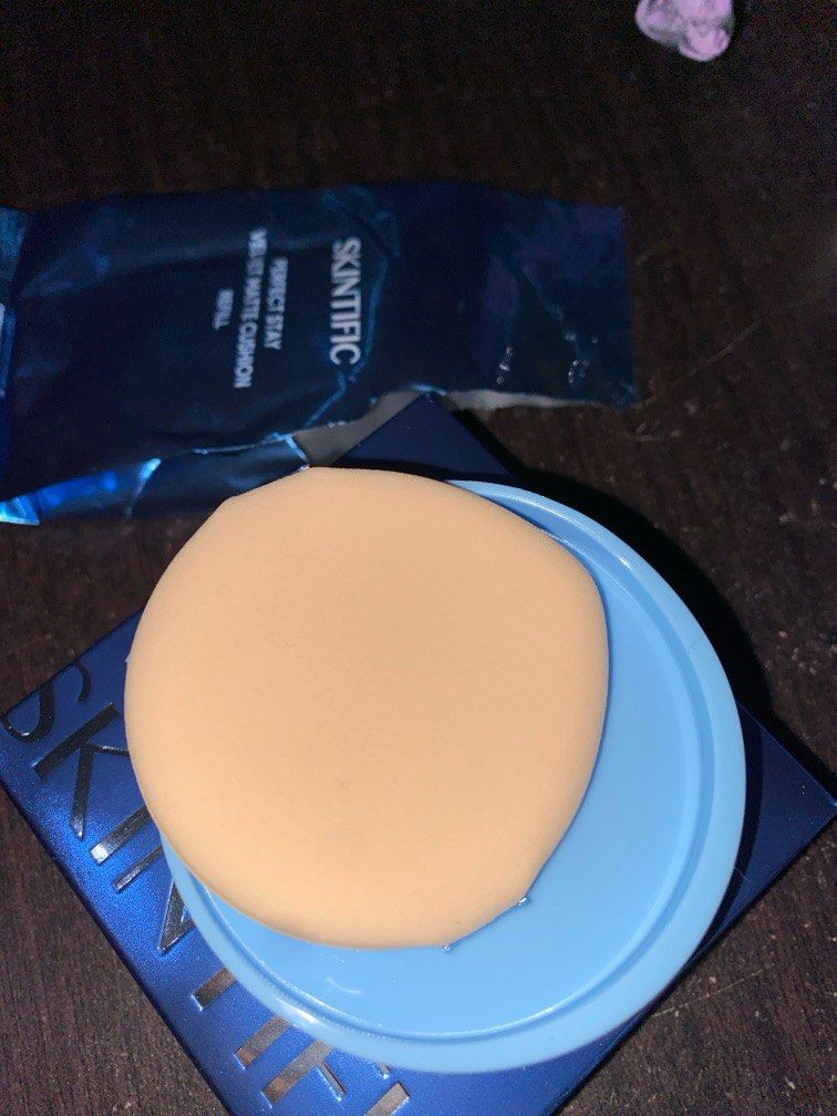 Skintific Velvet Matte Cushion Foundation REFILL CODE 03 PETAL, Beauty ...