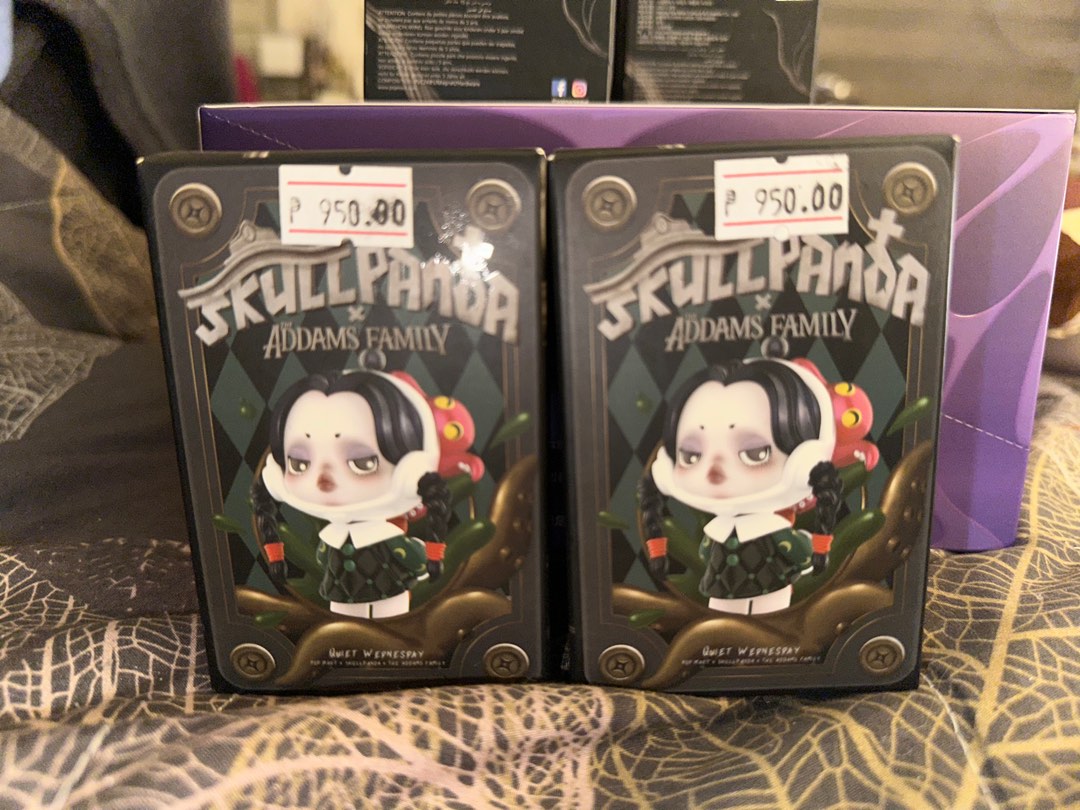 skullpanda addams family, Hobbies & Toys, Toys & Games on Carousell