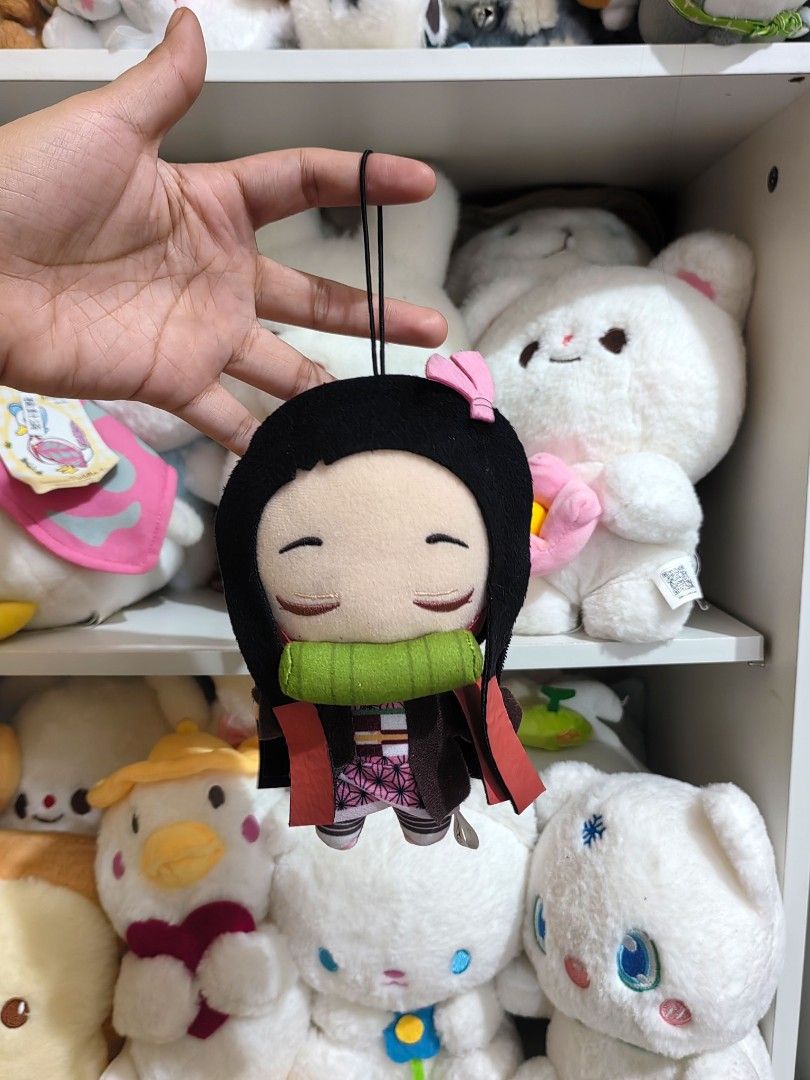 Sleeping Nezuko Kamado (Demon Slayer: Kimetsu No Yaiba Anime) Bag Charm ...