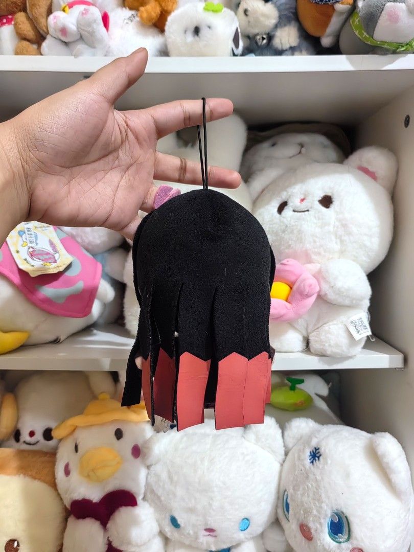 Sleeping Nezuko Kamado (Demon Slayer: Kimetsu No Yaiba Anime) Bag Charm ...