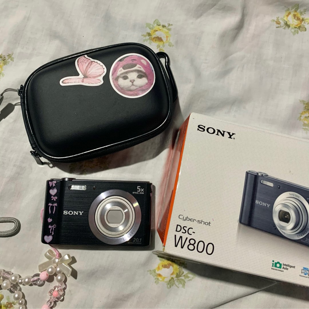 Sony Cybershot DSC-W800 digicam digital compact camera, Photography ...