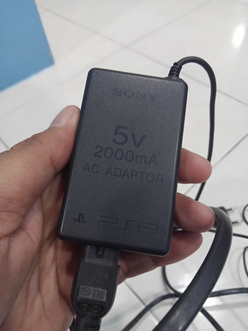 Sony PSP 1000 Ac Adapter Cable Charger, Video Gaming, Gaming ...