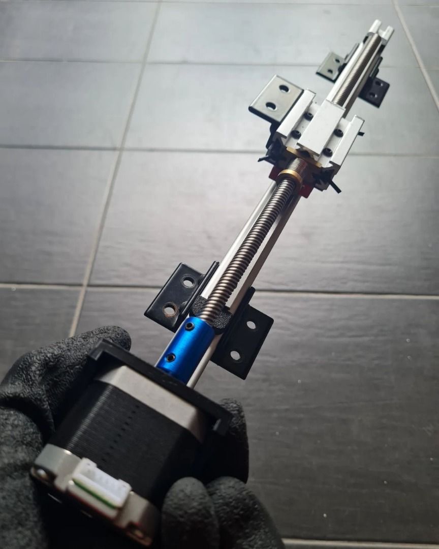 Stepper Motor Mount for NEMA17 (Comes with screws and T nuts), Hobbies ...