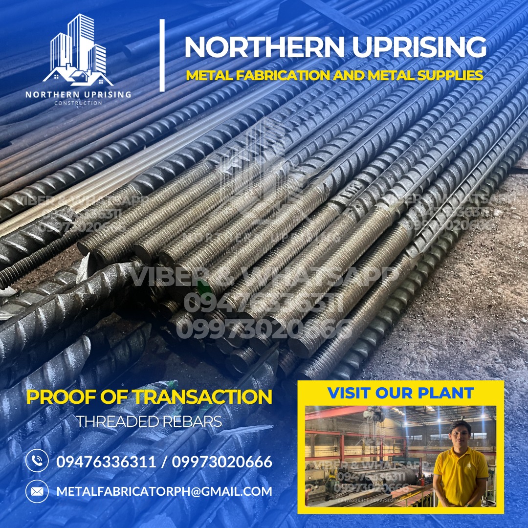 Threaded Rebars | Rebars | Deformed Bars | Machine Bolt | Steel Pipe ...