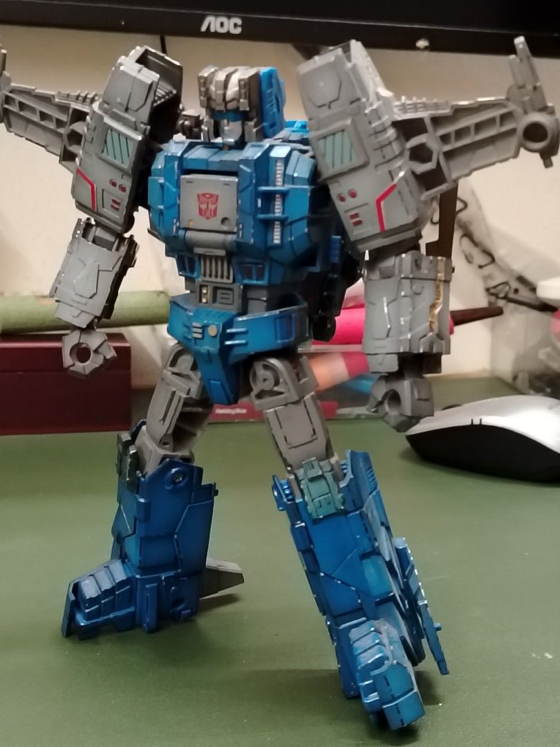 Transformers headmaster high brow oversize fully painted, Hobbies ...