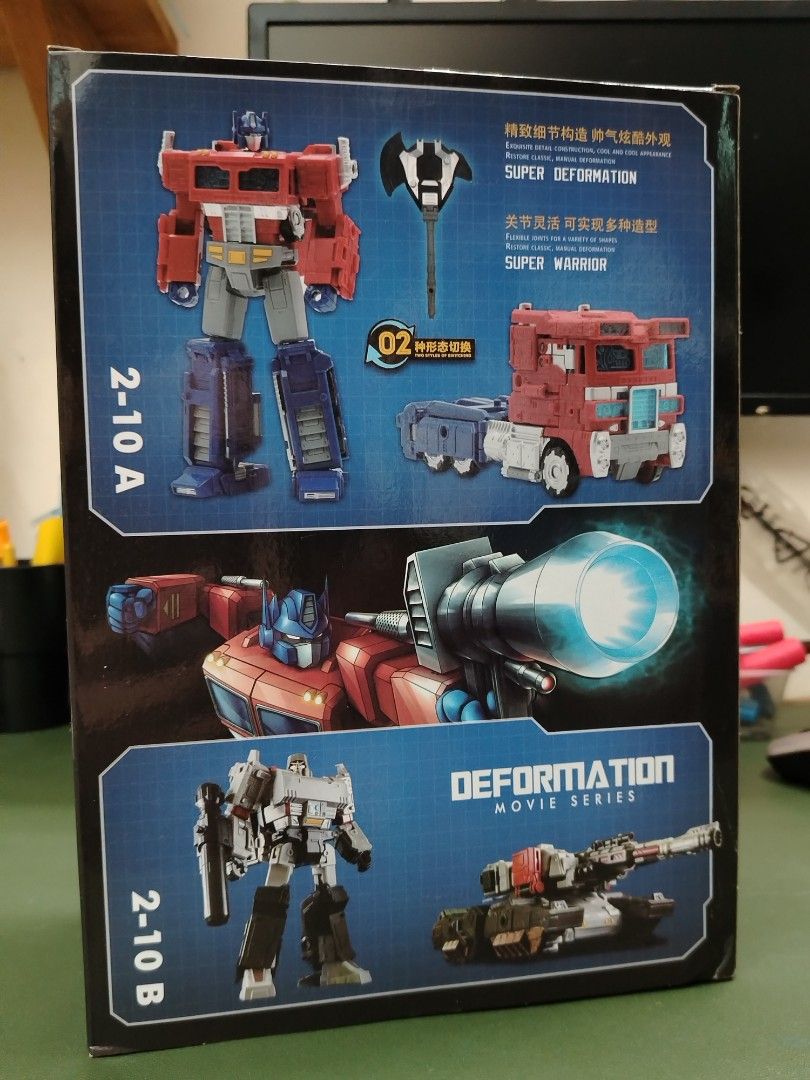 Transformers wfc optimus prime oversize, Hobbies & Toys, Toys & Games ...