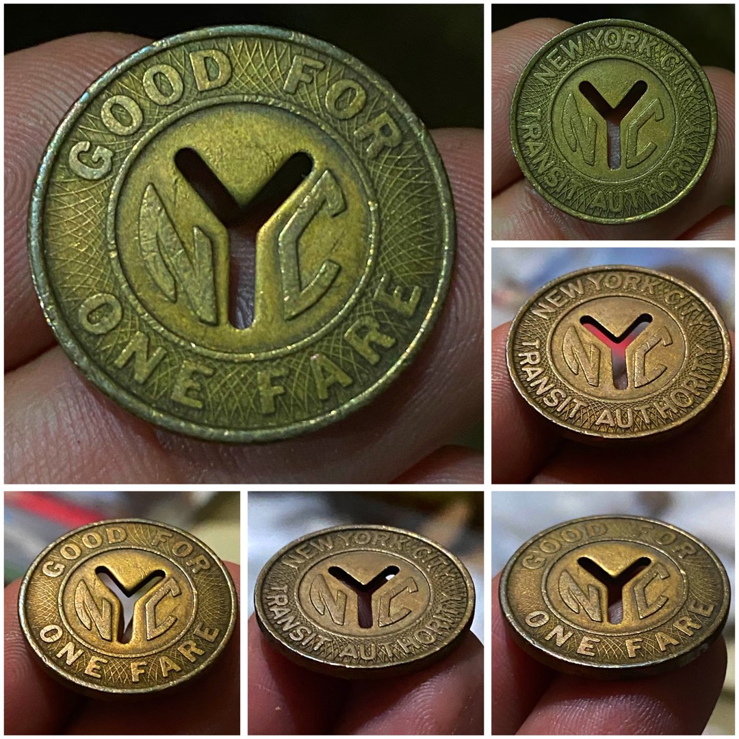 United States New York City Transit Token, Hobbies & Toys, Memorabilia ...