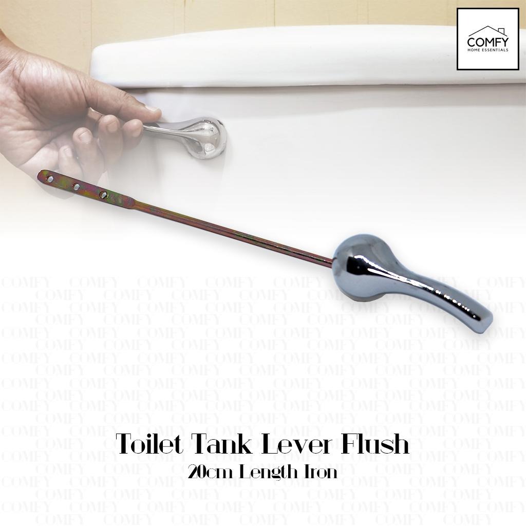 Universal Toilet Tank Flush Lever Chrome Toilet Wrench Handle ...