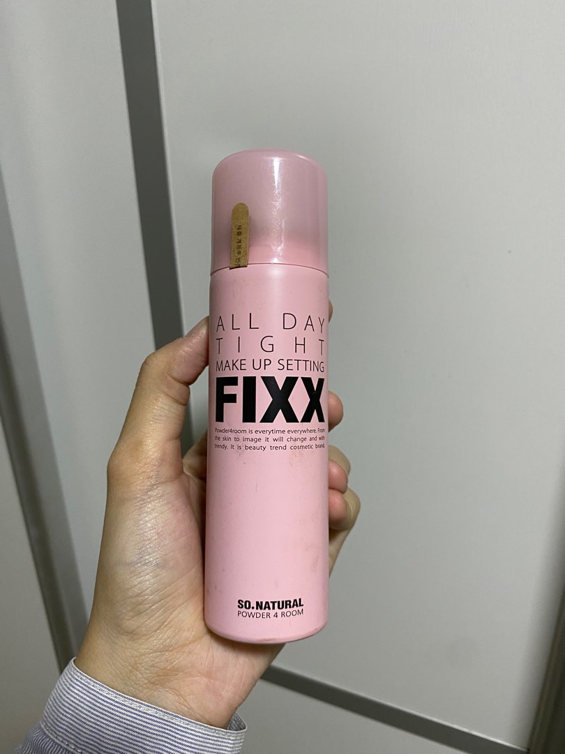 [used twice] So Natural All Day Tight Makeup Setting Spray Fixx 75ml ...