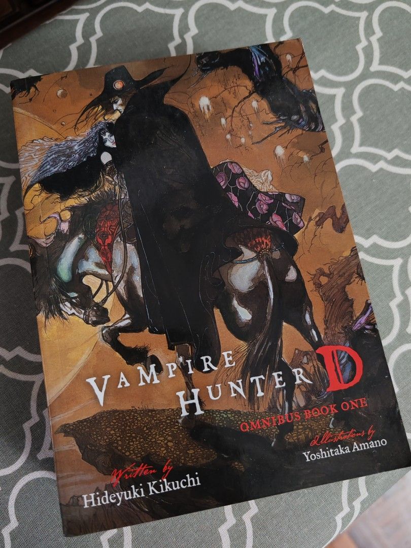 Vampire Hunter D Omnibus Book One - Hideyuki Kikuchi, Yoshitaka Amano, Hobbies & Toys, Books ...