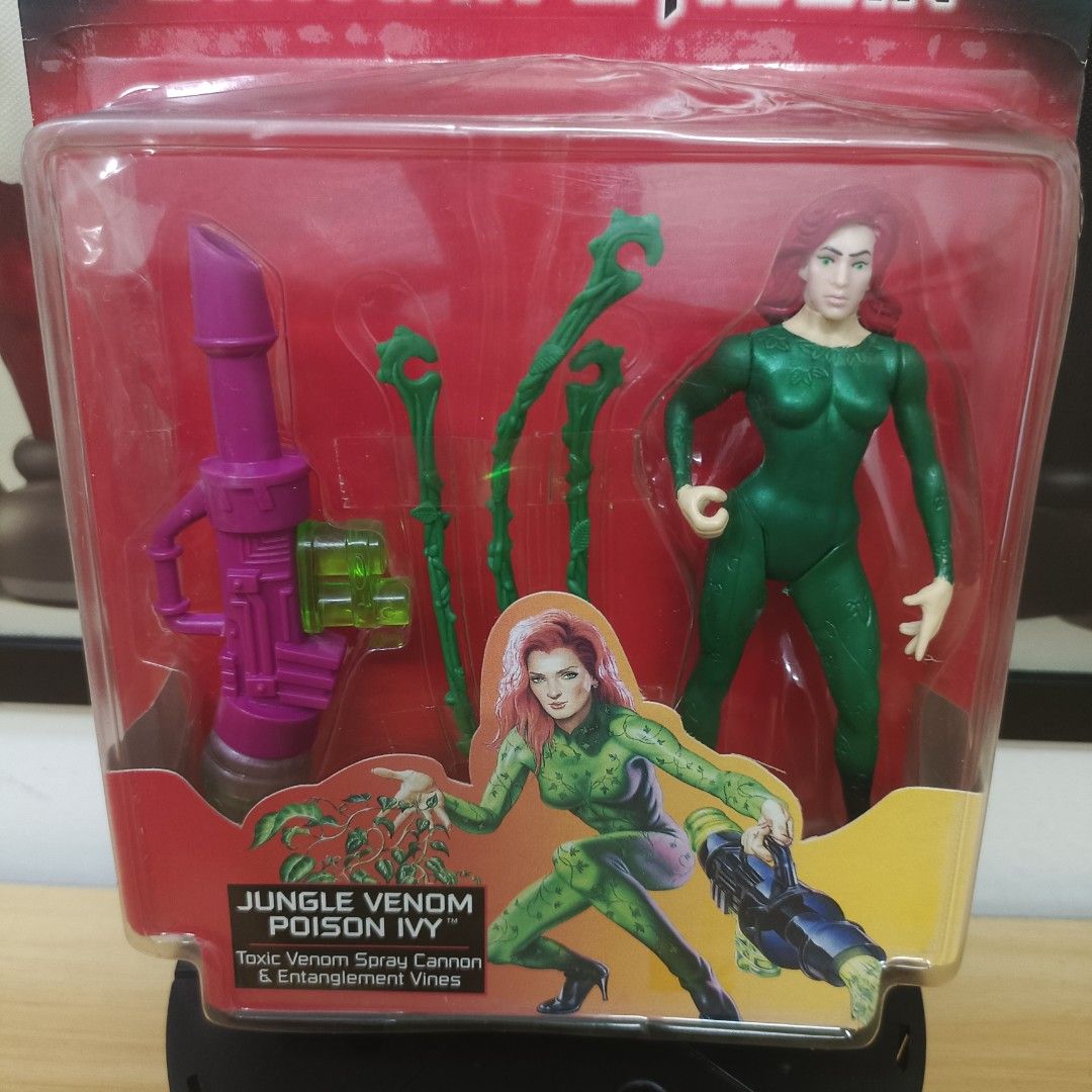 VINTAGE 1997 KENNER BATMAN & ROBIN JUNGLE VENOM POISON IVY FIGURE ...