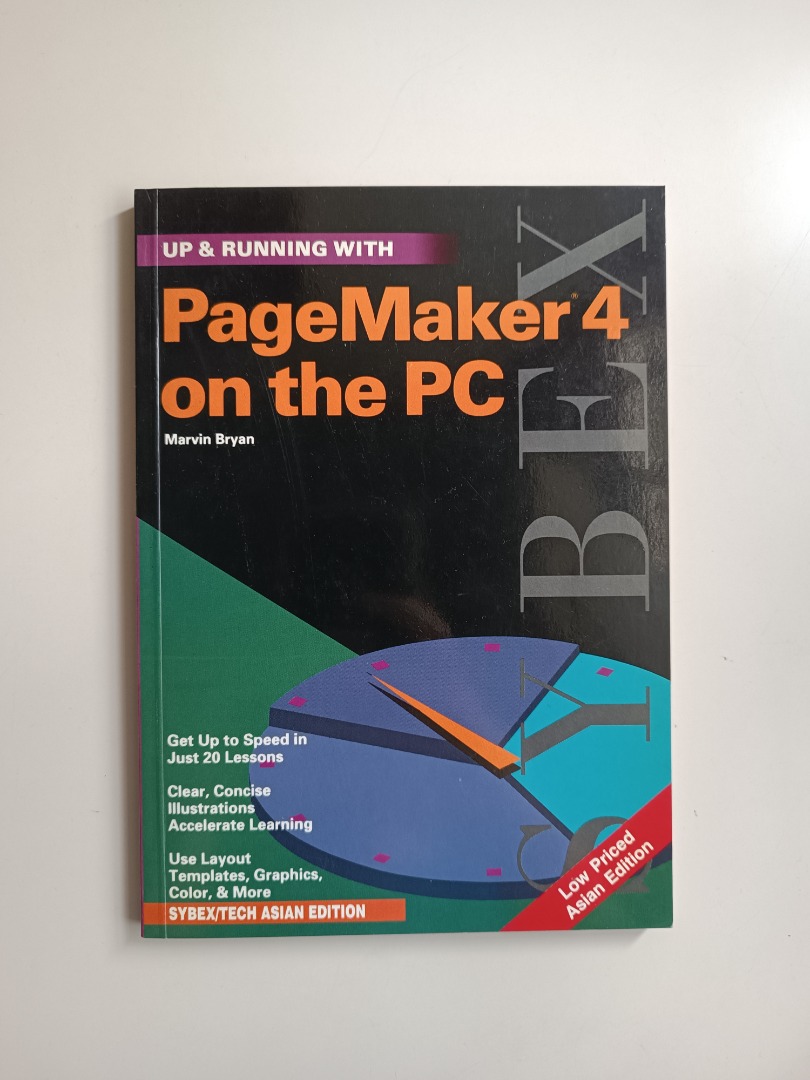 (Vintage Book) PageMaker 4 on the PC by Marvin Bryan, Hobbies & Toys, Collectibles & Memorabilia ...