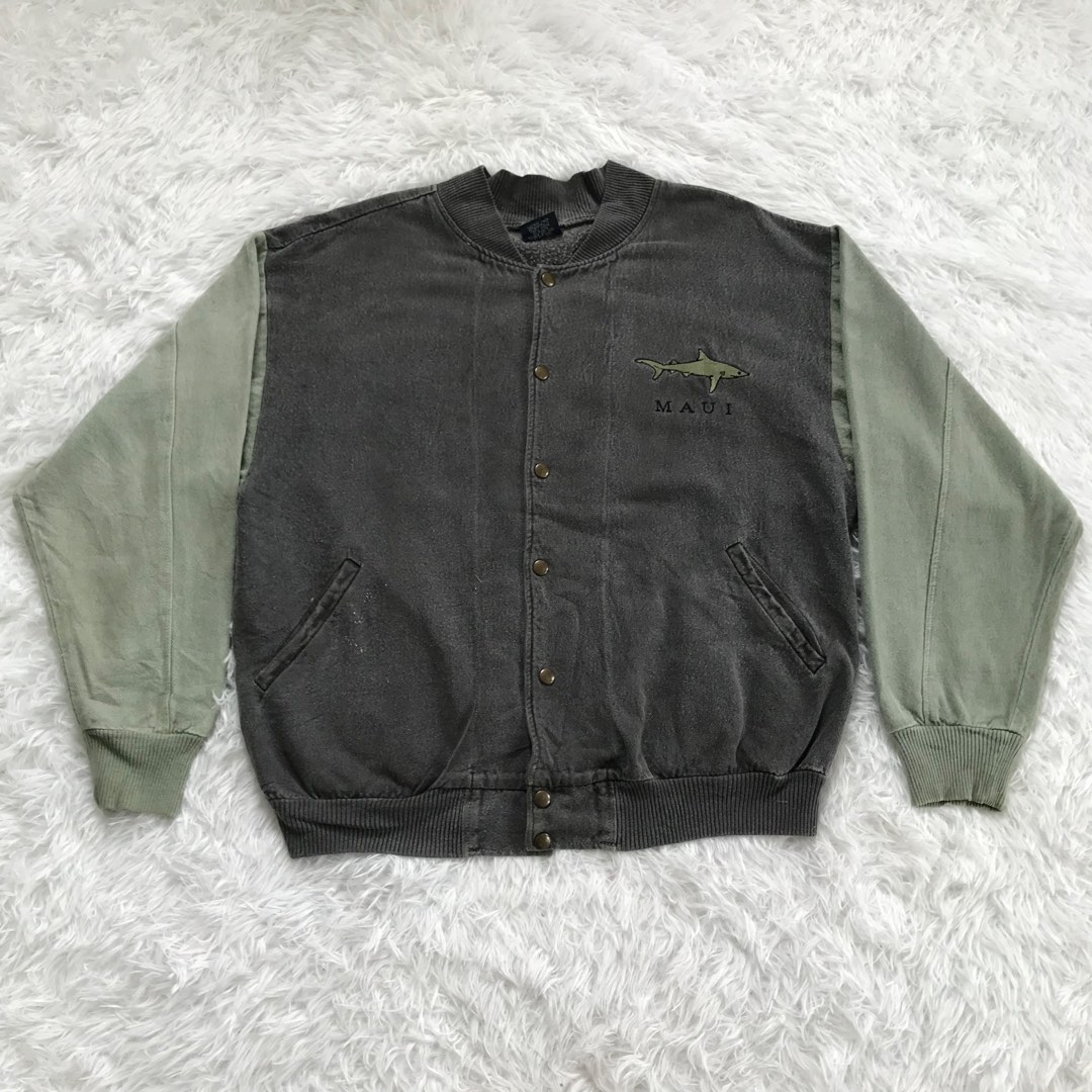 Vintage Wek The World Maui Jacket Made in USA, Men's Fashion, Coats ...