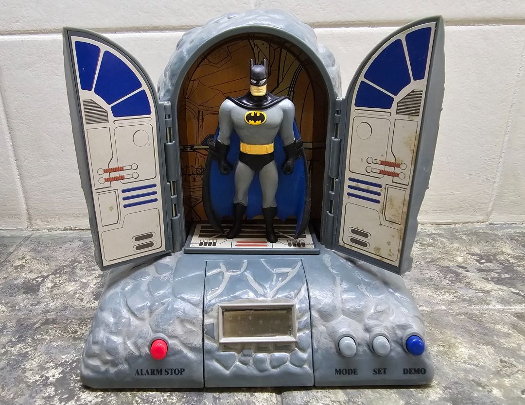 Voice Action Clock BATMAN - 1997 Watchit DC The Adventures Of Batman ...