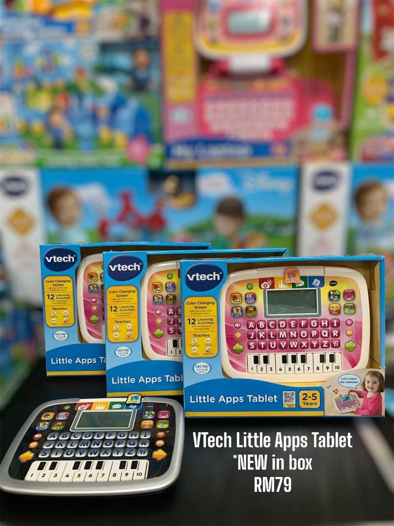 Vtech Little Apps Tablet, Babies & Kids, Infant Playtime on Carousell