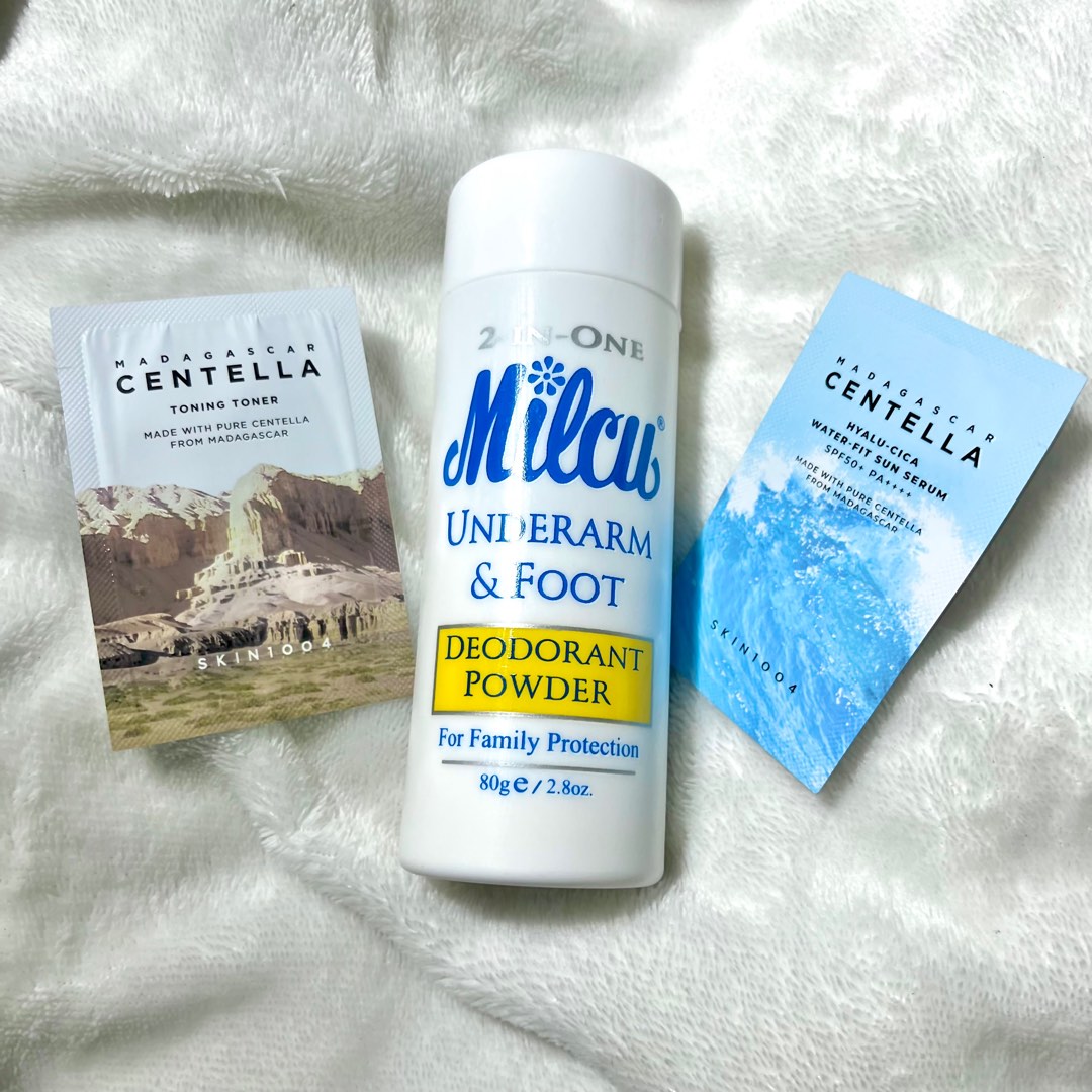 WITH FREEBIE! MILCU POWDER DEO BRAND NEW, Beauty & Personal Care, Face ...