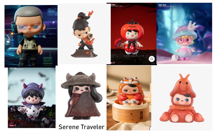 WTT/WTS POPMart Kubo, Hacipupu, Sweet bean, Pucky, Labubu, Teletubbies ...