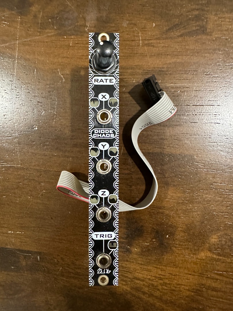 ZLOB MODULAR - Diode Chaos Chaotic Voltage Generator Module - Eurorack ...