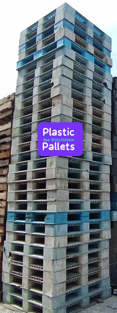 120X120CM PLASTIC PALLET - FOR SALE, Furniture & Home Living, Outdoor ...