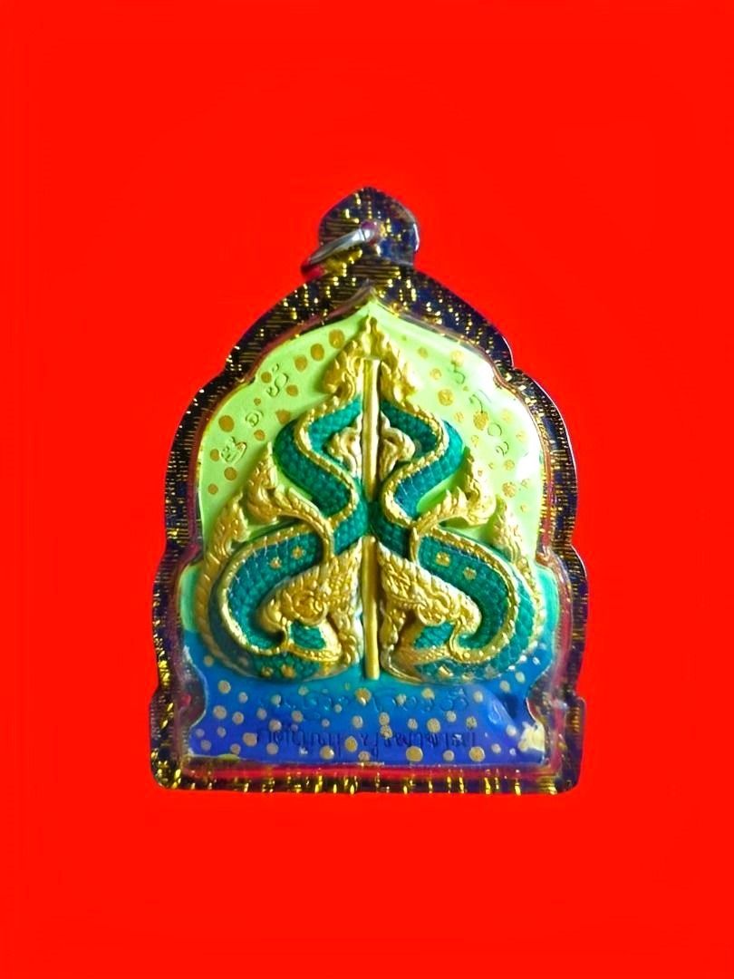 [$88] Jumbo Phra Buddha/Phra Phutta Metta with Jivon, Lang Twin Naga ...