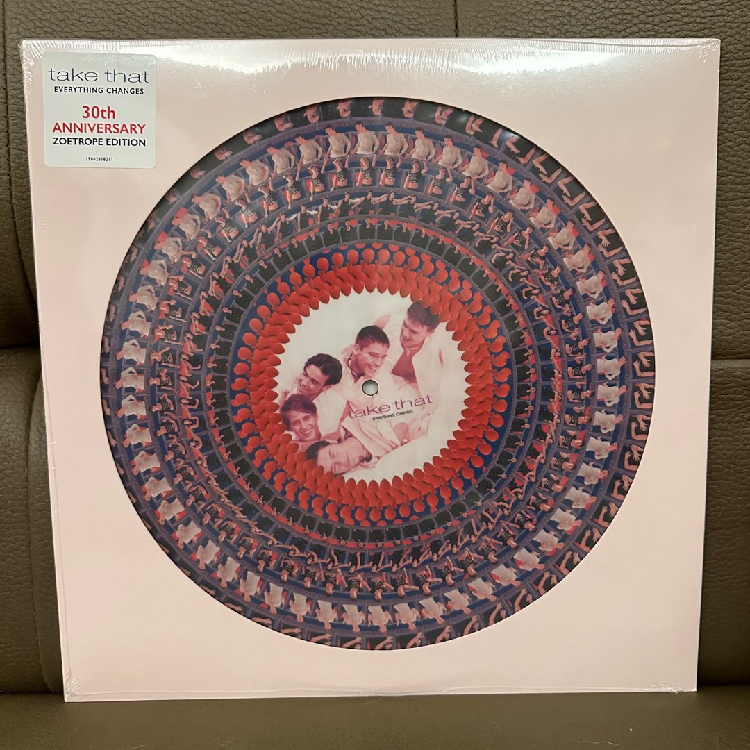 (全新 LP 彩膠) TAKE THAT - Everything Changes (30th Anniversary Edition ...