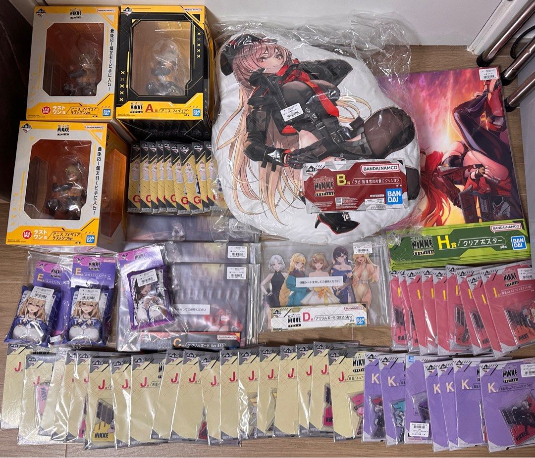‼️全新日版現貨一番くじ/ 一番賞‼️「勝利女神：妮姬～NIKKE CHAPTER3」 LAST/ A/ B/ C/ D/ E/ F/ G/ H/ I/ J/ K賞 (多買多平，可PM再議 ...