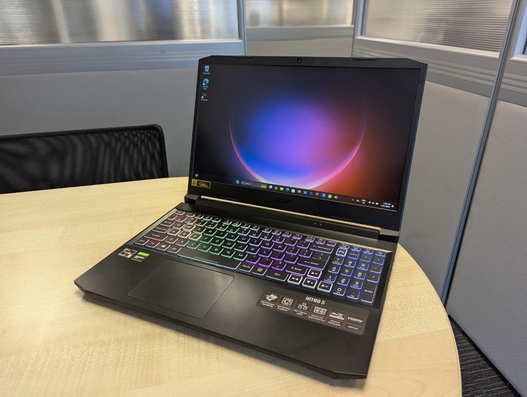 Acer Nitro 5 (AMD Ryzen 5 5600H | 8GB RAM | GTX1650), Computers & Tech ...