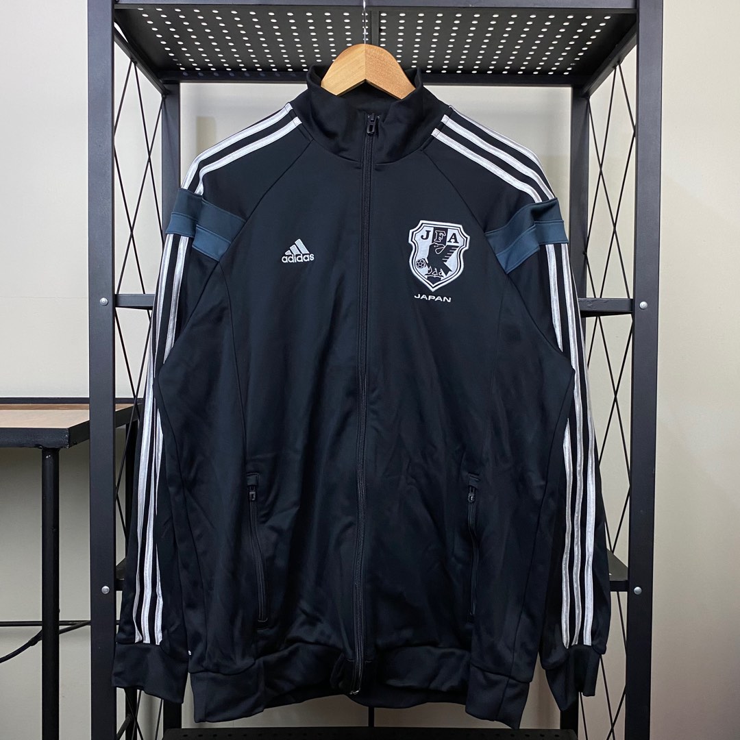 Adidas Japan Team Football Jacket, Men's Fashion, Coats, Jackets and ...