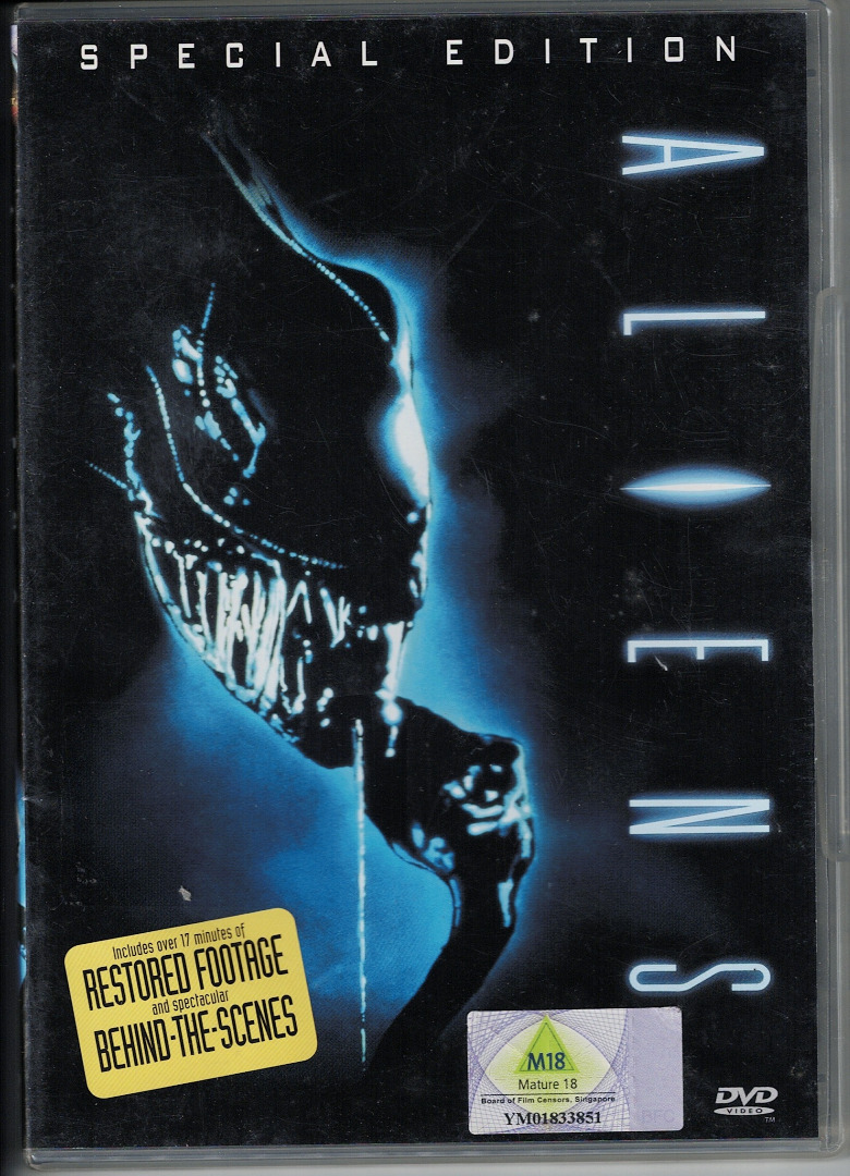 Aliens (Special Edition) ***original dvd***, Hobbies & Toys, Music ...