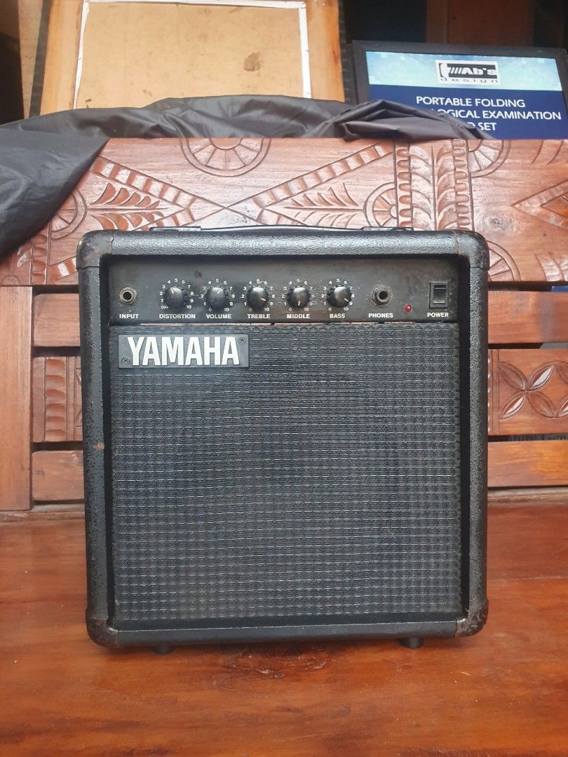 Amplifier gitar listrik Yamaha HY-10G III 25 watt bluid up, Barang Yang ...