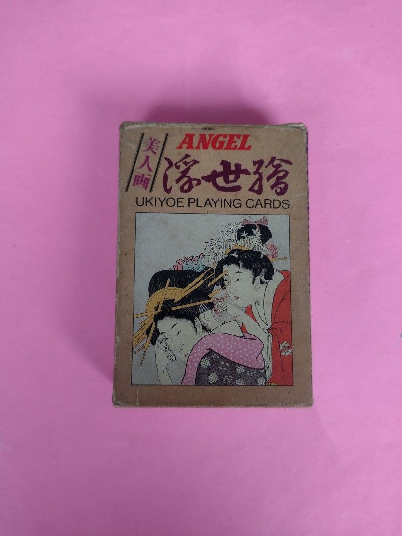 Angel Bijinga Ukiyoe Playing Cards ( vintage 1970s , original Japan- made / complete ), Hobbies ...