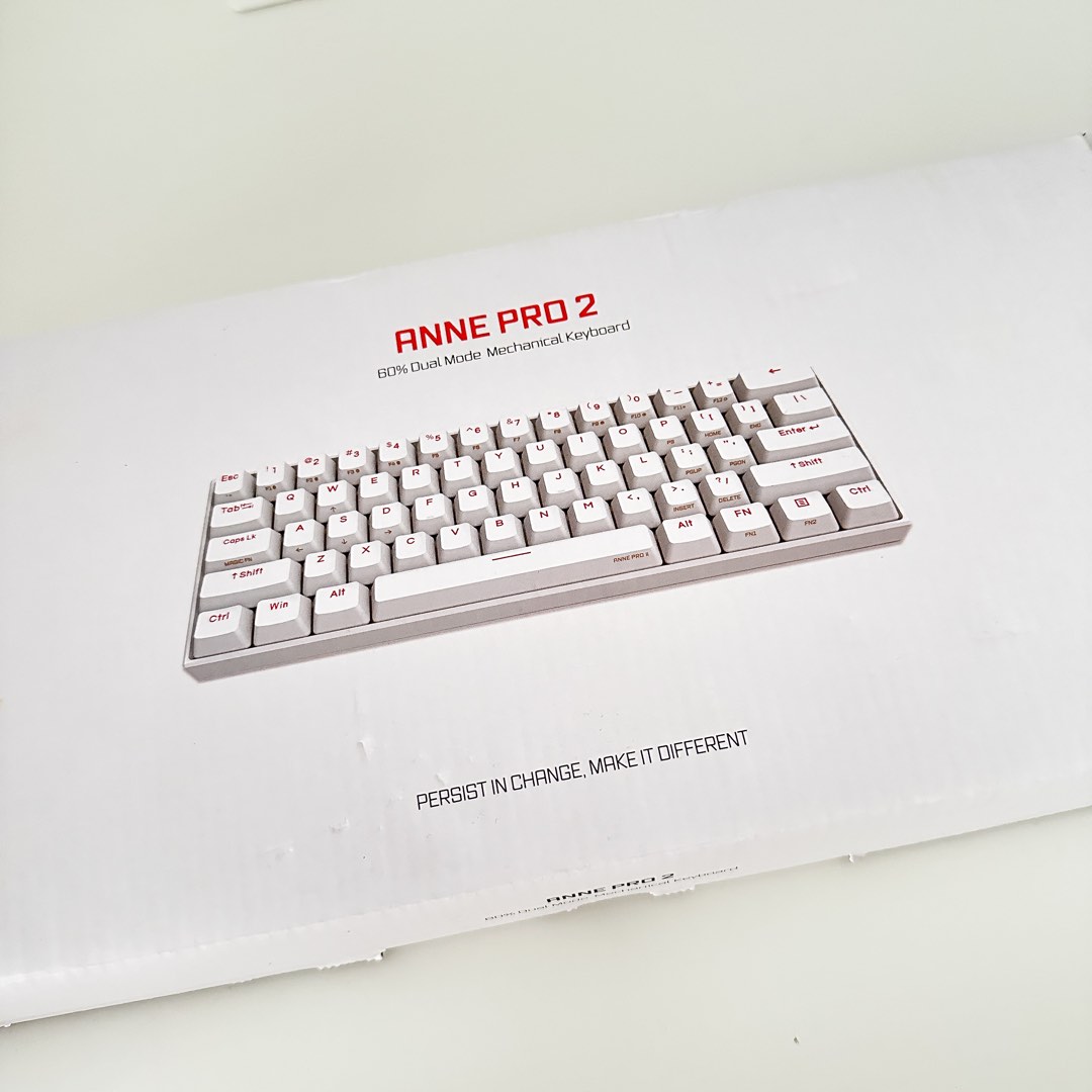 anne pro 2 rgb keyboard (white), Computers & Tech, Parts & Accessories ...