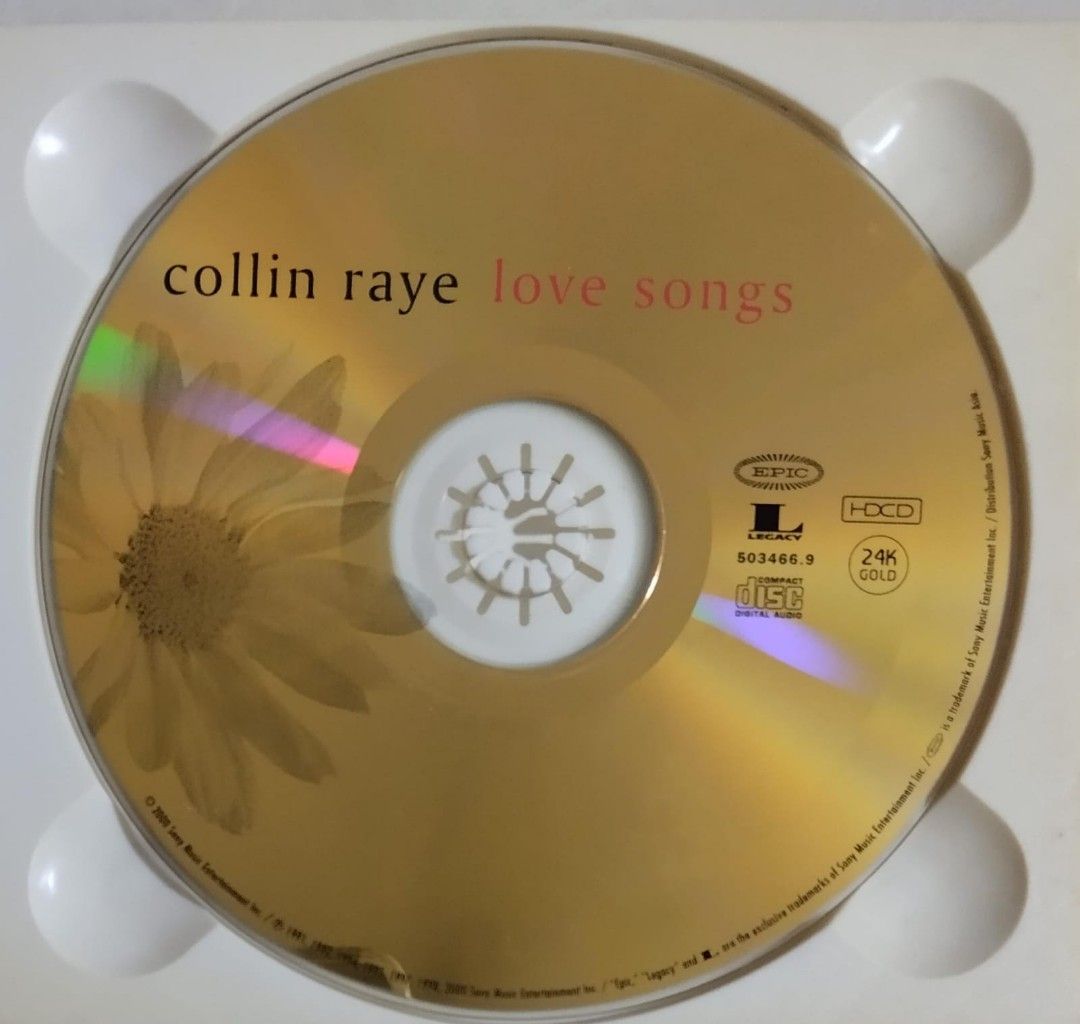 arthcd COLLIN RAYE - Love Songs HDCD GOLD Disc CD, Hobbies & Toys ...