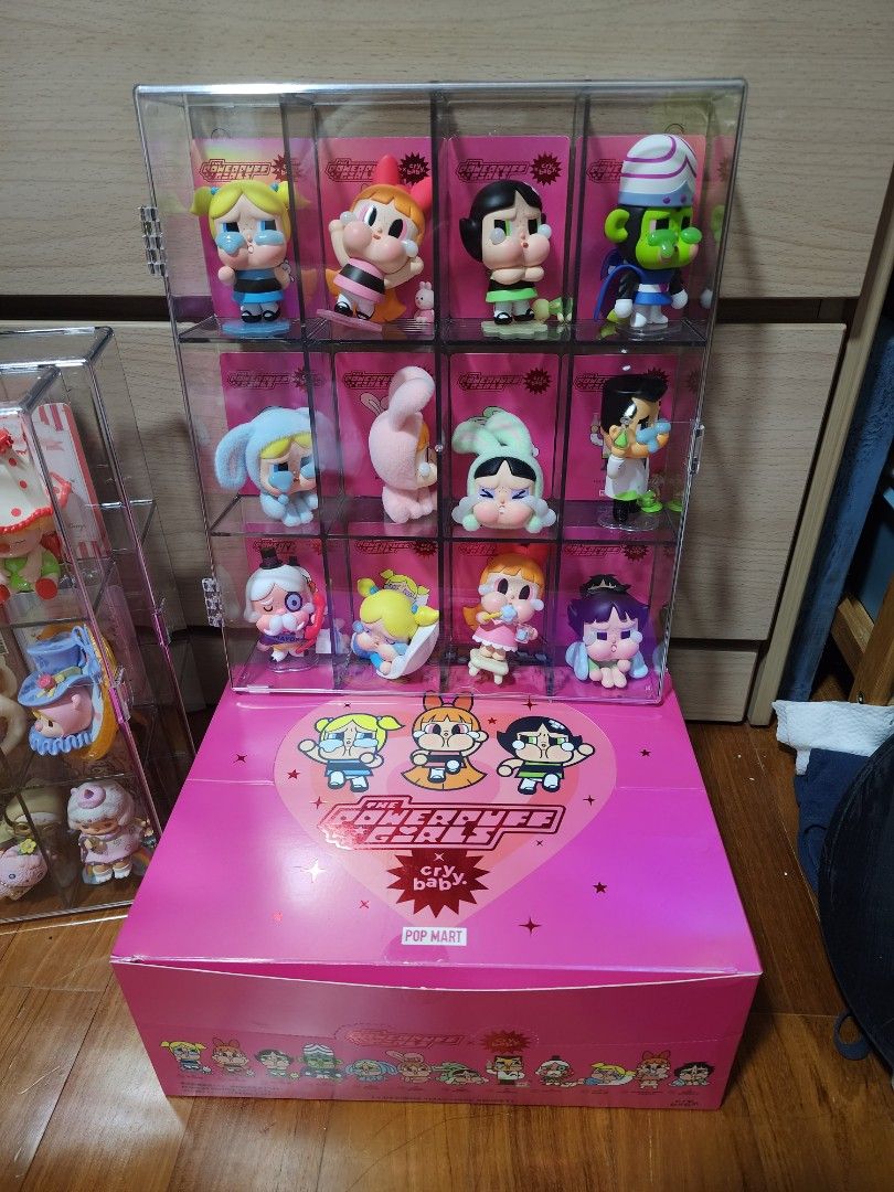 Authentic Popmart Crybaby Powerpuff Girls Labubu PPG Pop Mart Series ...