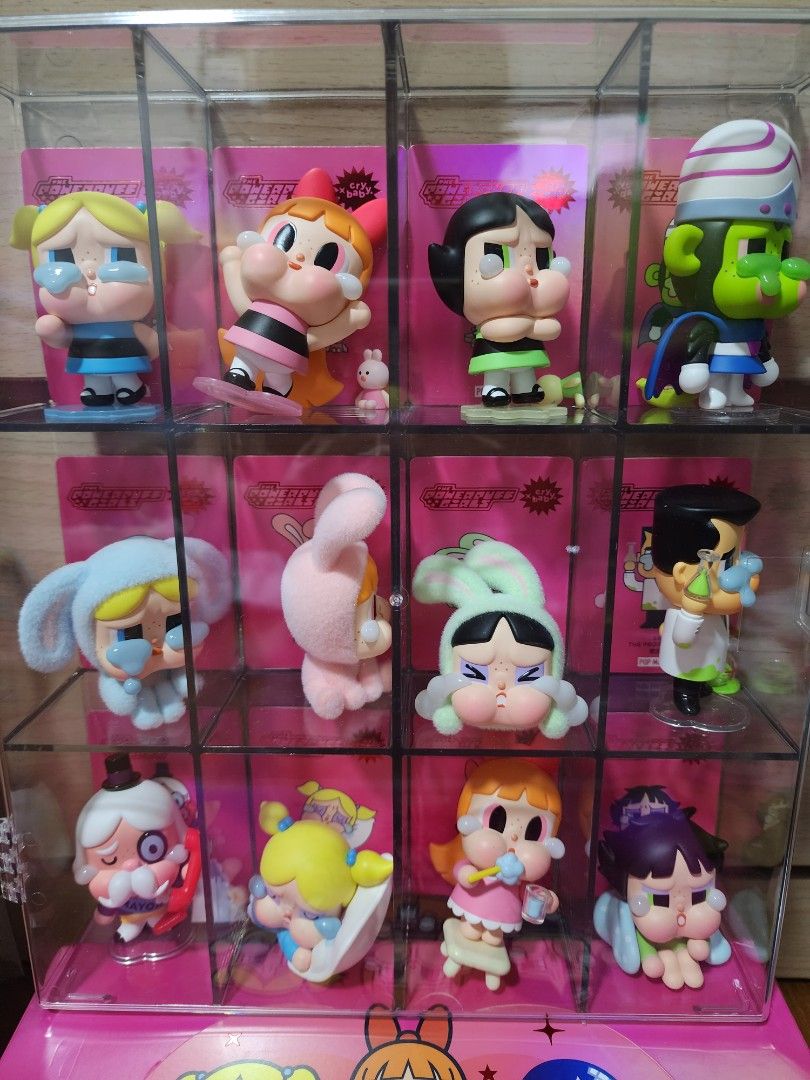 Authentic Popmart Crybaby Powerpuff Girls Labubu PPG Pop Mart Series ...