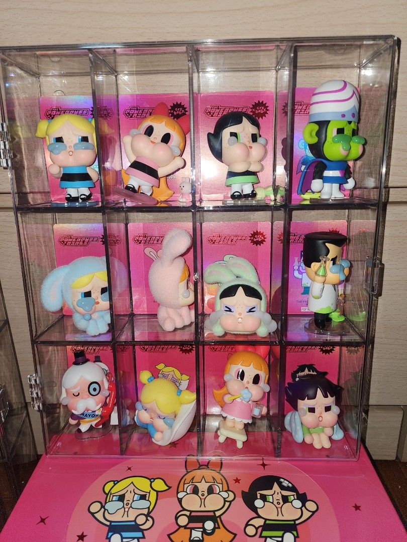 Authentic Popmart Crybaby Powerpuff Girls Labubu PPG Pop Mart Series ...