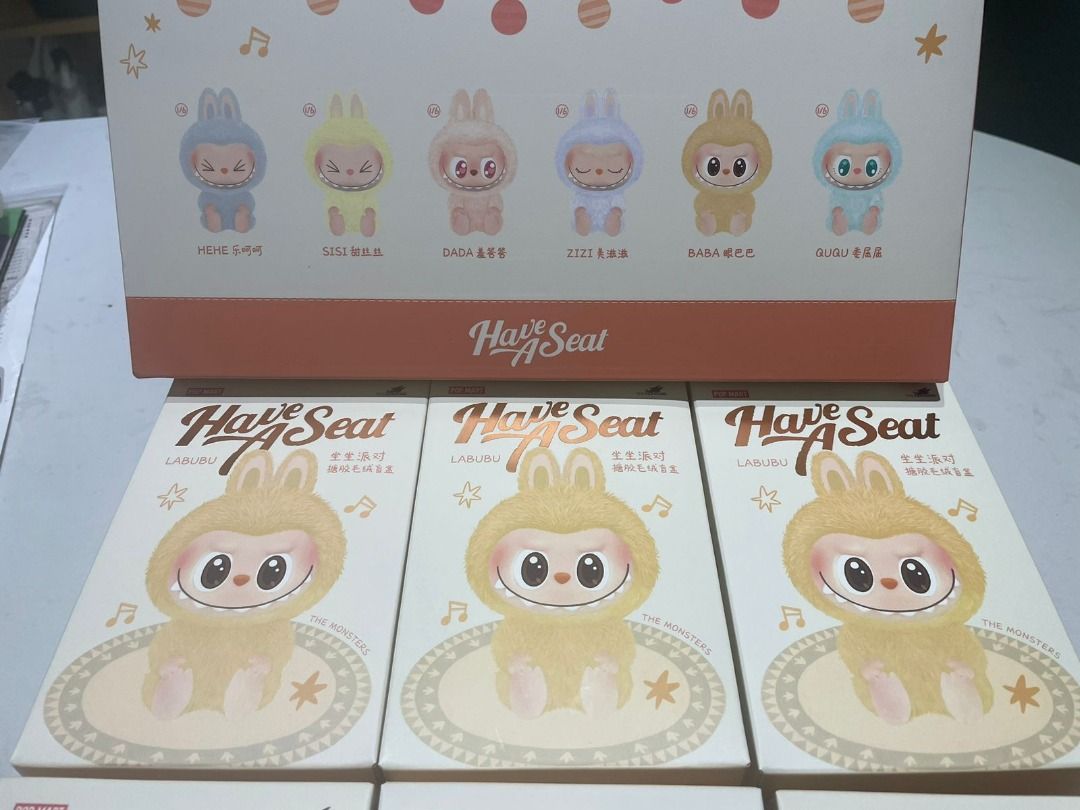 Authentic Popmart Monsters LABUBU (Sealed Blind Box!), Hobbies & Toys ...