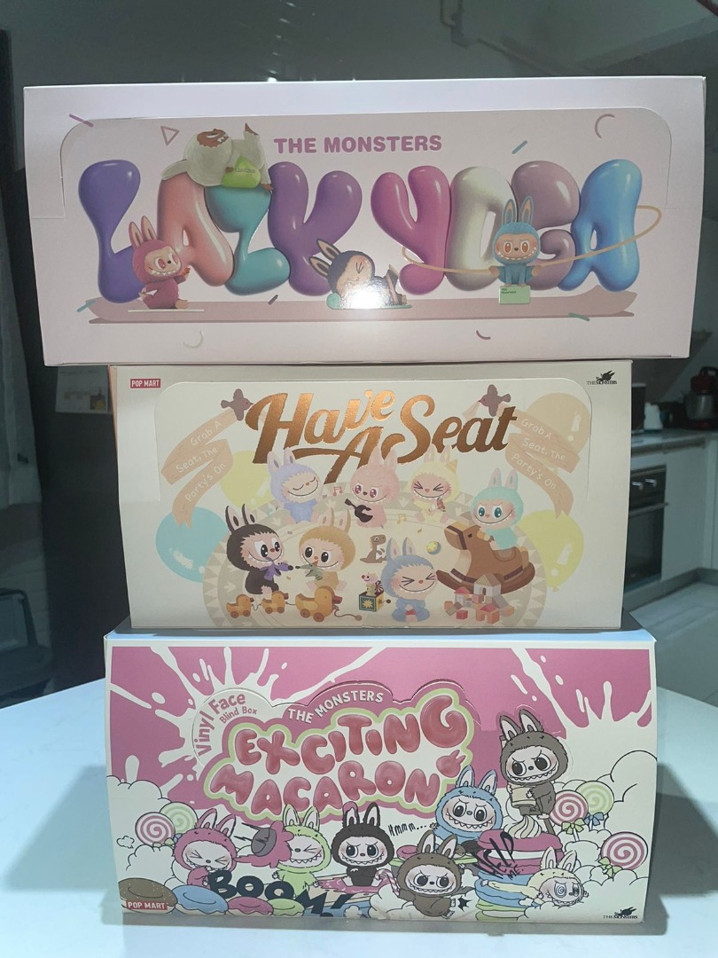 Authentic Popmart Monsters LABUBU (Sealed Blind Box!), Hobbies & Toys ...