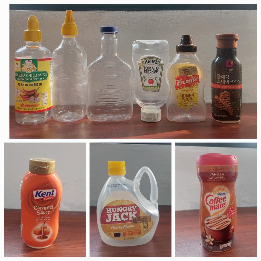 BOTOL SAOS SAUCE KECAP MAPLE SIRUP SYRUP UNTUK DISPLAY PROPS LIVE ...