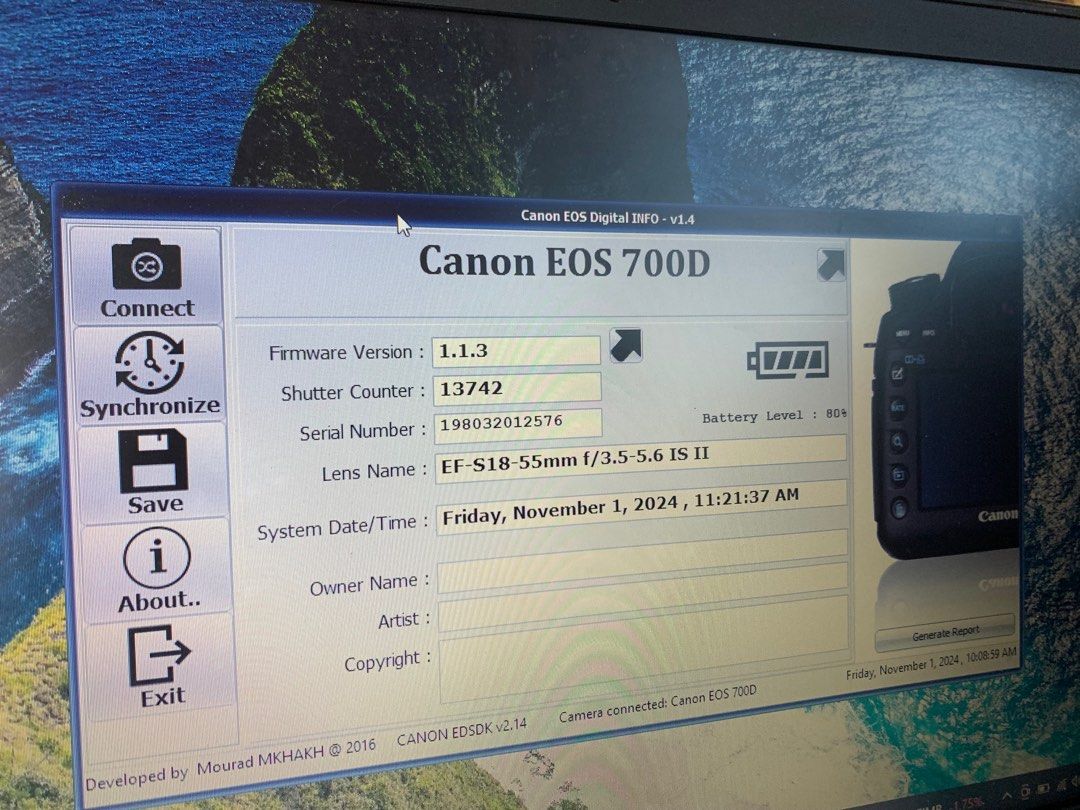 Canon 700d 13k shutter count macam baru, Photography, Cameras on Carousell